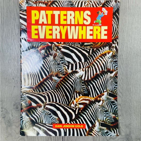 Vintage | Toys | Patterns Everywhere Big Book By Kari Jenson Gold Large ...